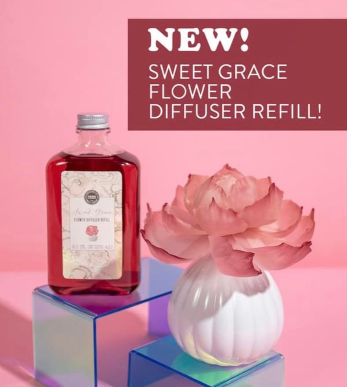 Sweet Grace Flower Diffuser Refill | Mollie's Boutique